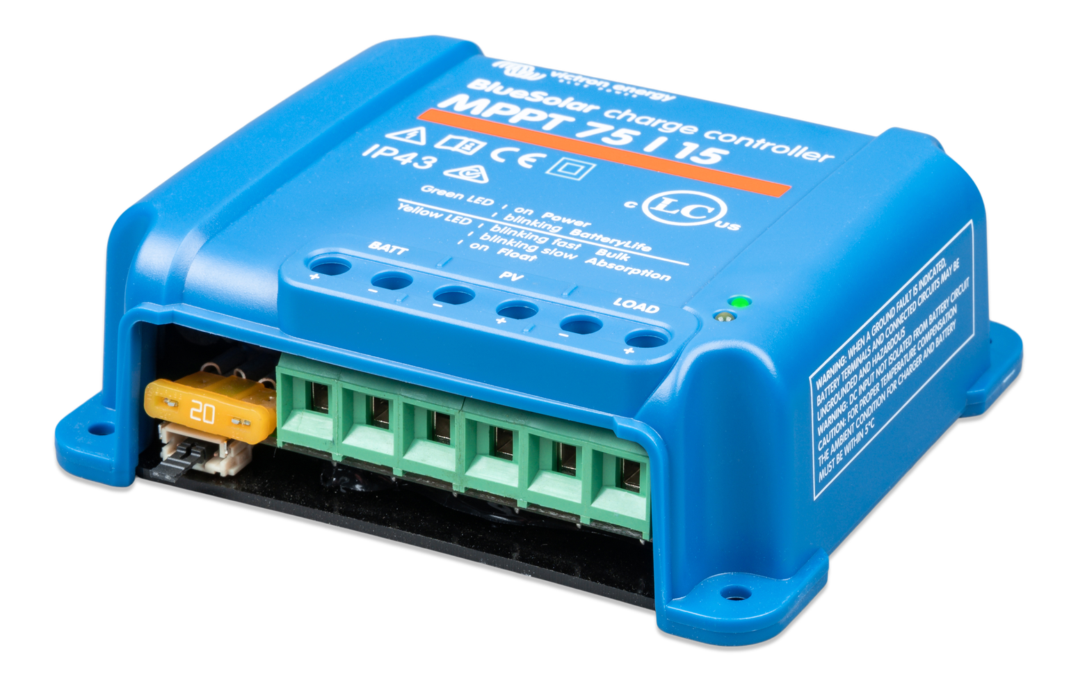 BlueSolar MPPT 75/10, 75/15, 100/15 et 100/20 (12/24/48 V + sortie de ...