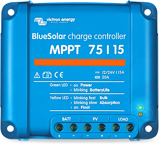 BlueSolar MPPT 75/10, 75/15 et 100/15 (12/24 V + sortie de charge ...